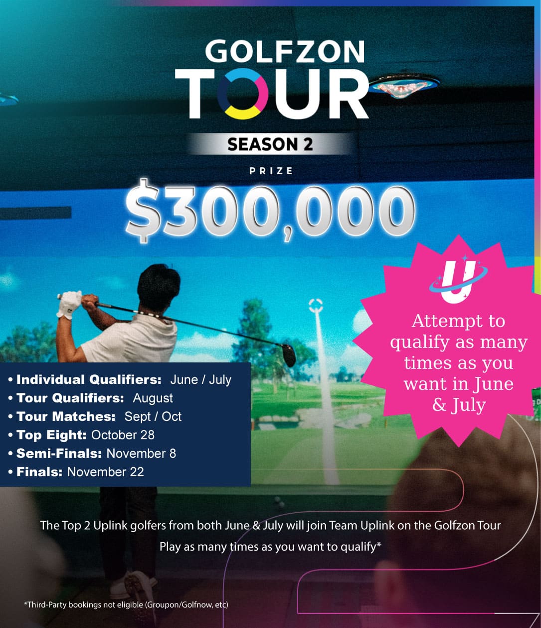 Golfzon Tour at Uplink KOP - Uplink esports Training and Entertainment ...